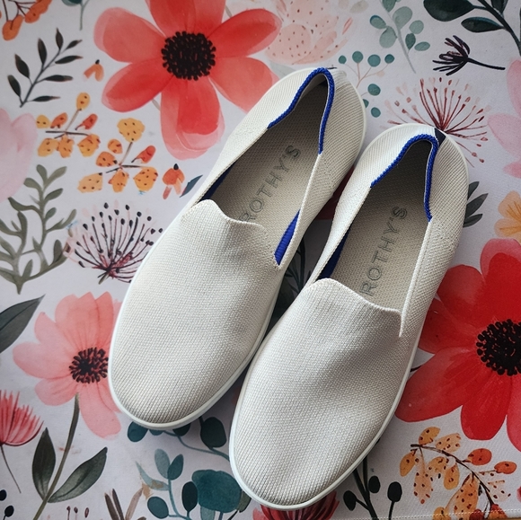 Rothy's | Shoes | Rothys The Slip On In Sand Knit Sneaker Washable ...